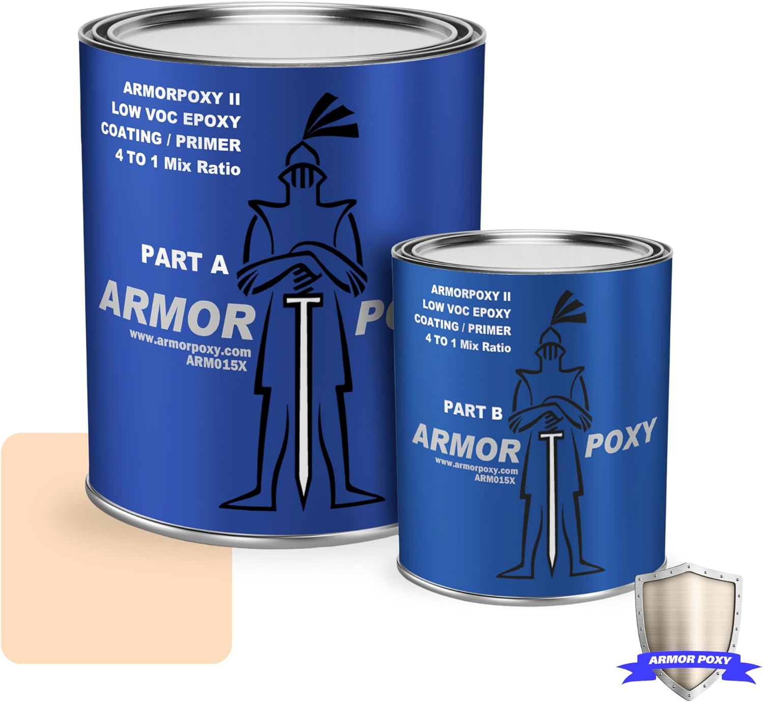 ArmorPoxy Epoxy Primer Low VOC- 2-Part Water-Based House Primer for ...