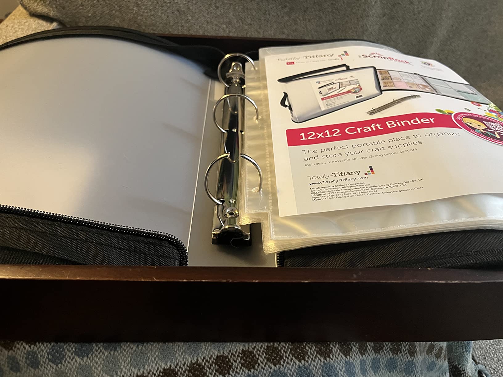 Amazon.com: Totally Tiffany Spider Binder Cover 12X12, 12"X12" : Office ...