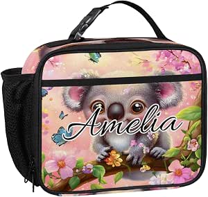Amazon.com: Joyousleap Custom Koala Lunch Box for Men Women Koala ...
