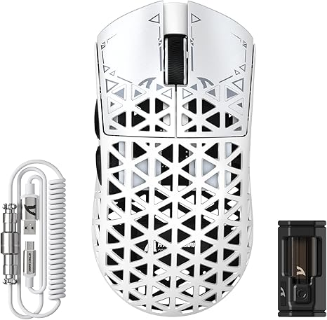 Amazon.com: ATTACK SHARK R5 Ultra Wireless Gaming Mouse,39g Superlight ...