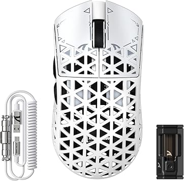 Amazon.com: ATTACK SHARK R5 Ultra Wireless Gaming Mouse,39g Superlight ...