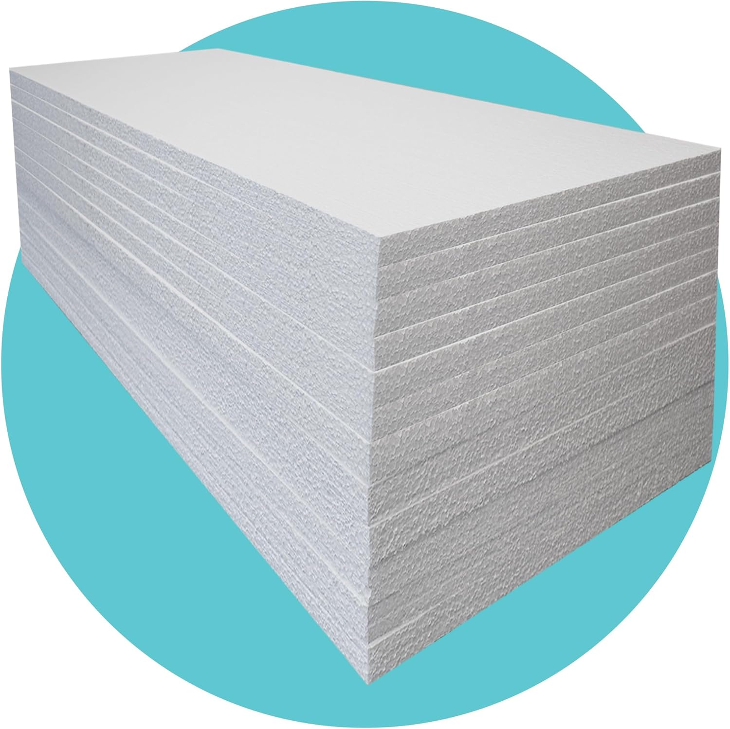 Triplast Expanded Polystyrene Foam Sheets EPS 70 (24 Sheets, 2400 x ...