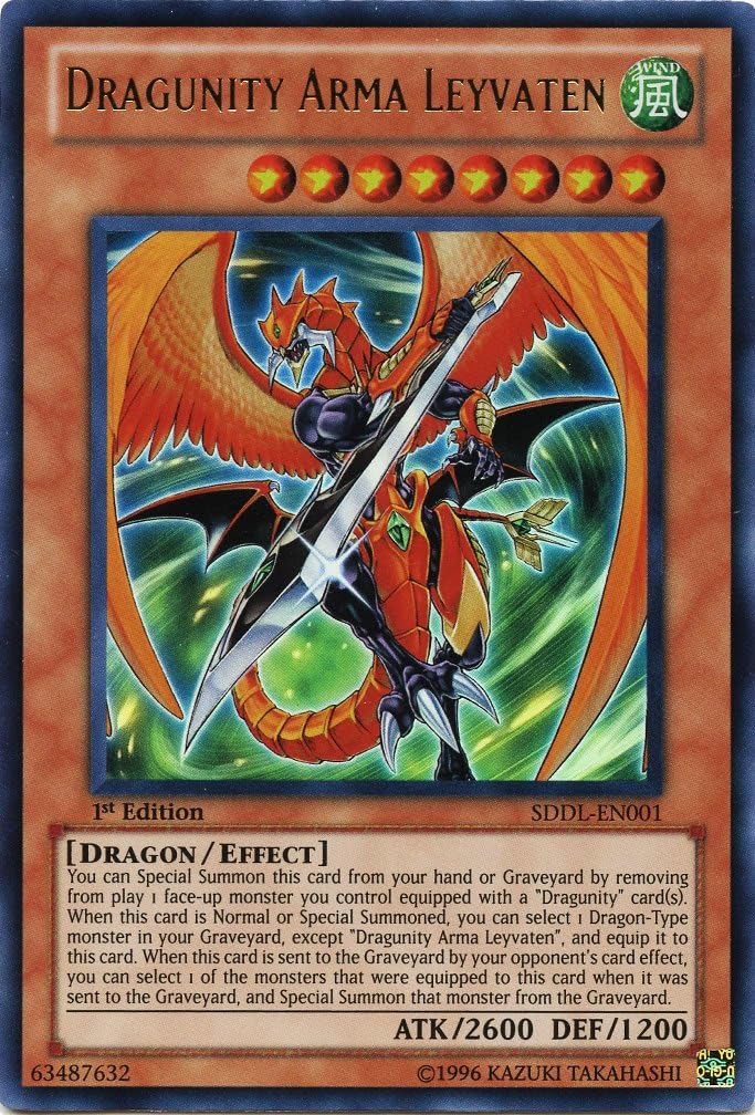 YuGiOh Dragunity Legion Structure Deck Single Card Dragunity Arma ...