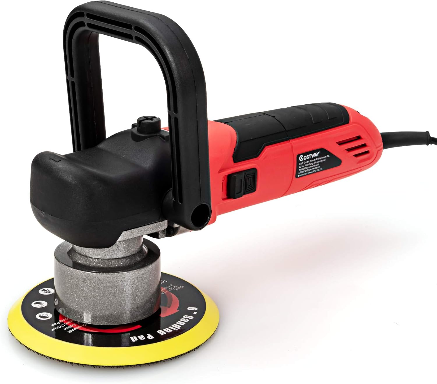 COSTWAY Profi Poliermaschine, Auto Polierer Set, Autopolierer ...