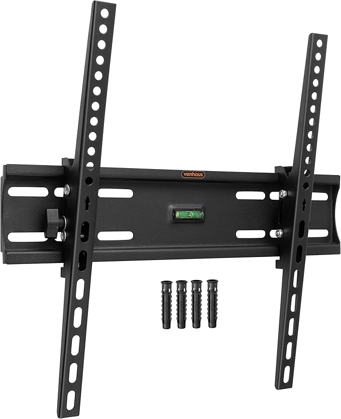 VonHaus TV Wall Bracket for 26-55" Screens, TV Bracket with Spirit ...