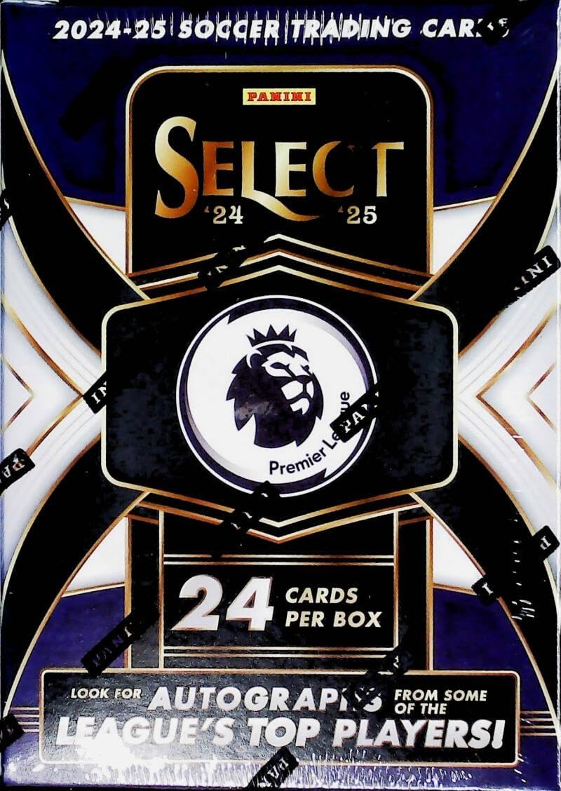 2024-25 Panini Select Premier League EPL Soccer Factory Sealed Blaster ...
