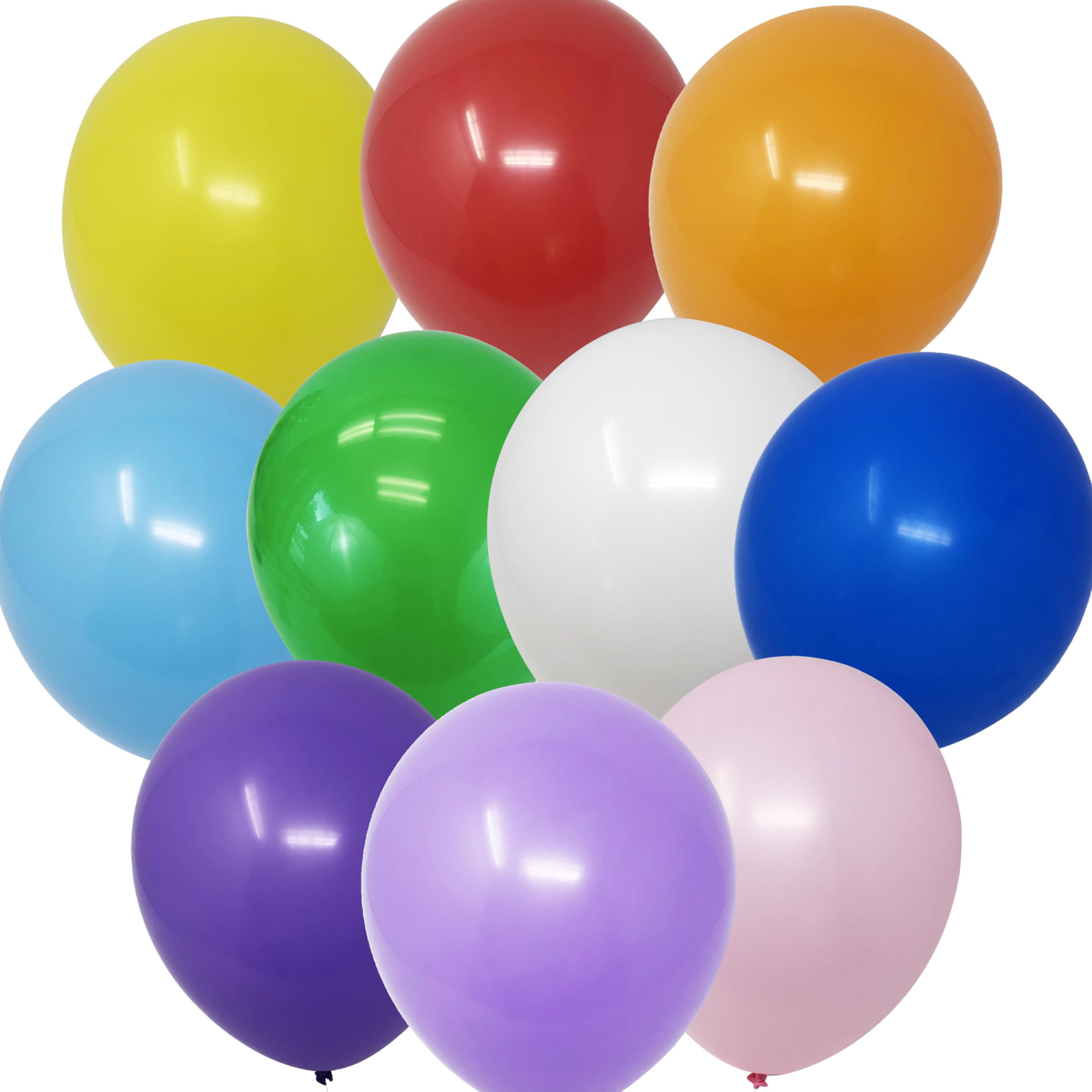 Amazon.com: Allgala Latex Balloons for Parties | Helium Grade Bulk ...