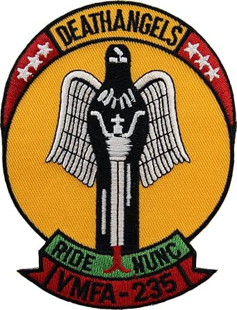 Amazon.com: VMFA-235 Death Angels Patch Full Color : Clothing, Shoes ...