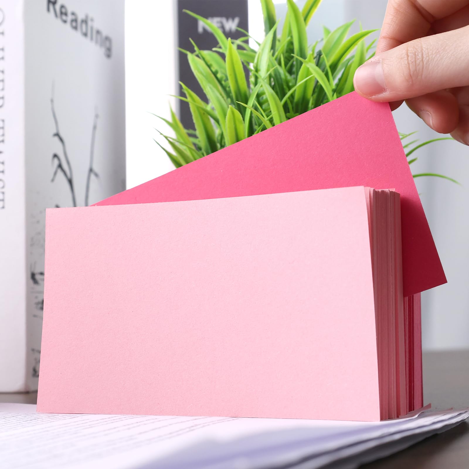 3x5 Note Cards 300 Colored 3x5 Inch | Ruled Flash Cards For Studying ...