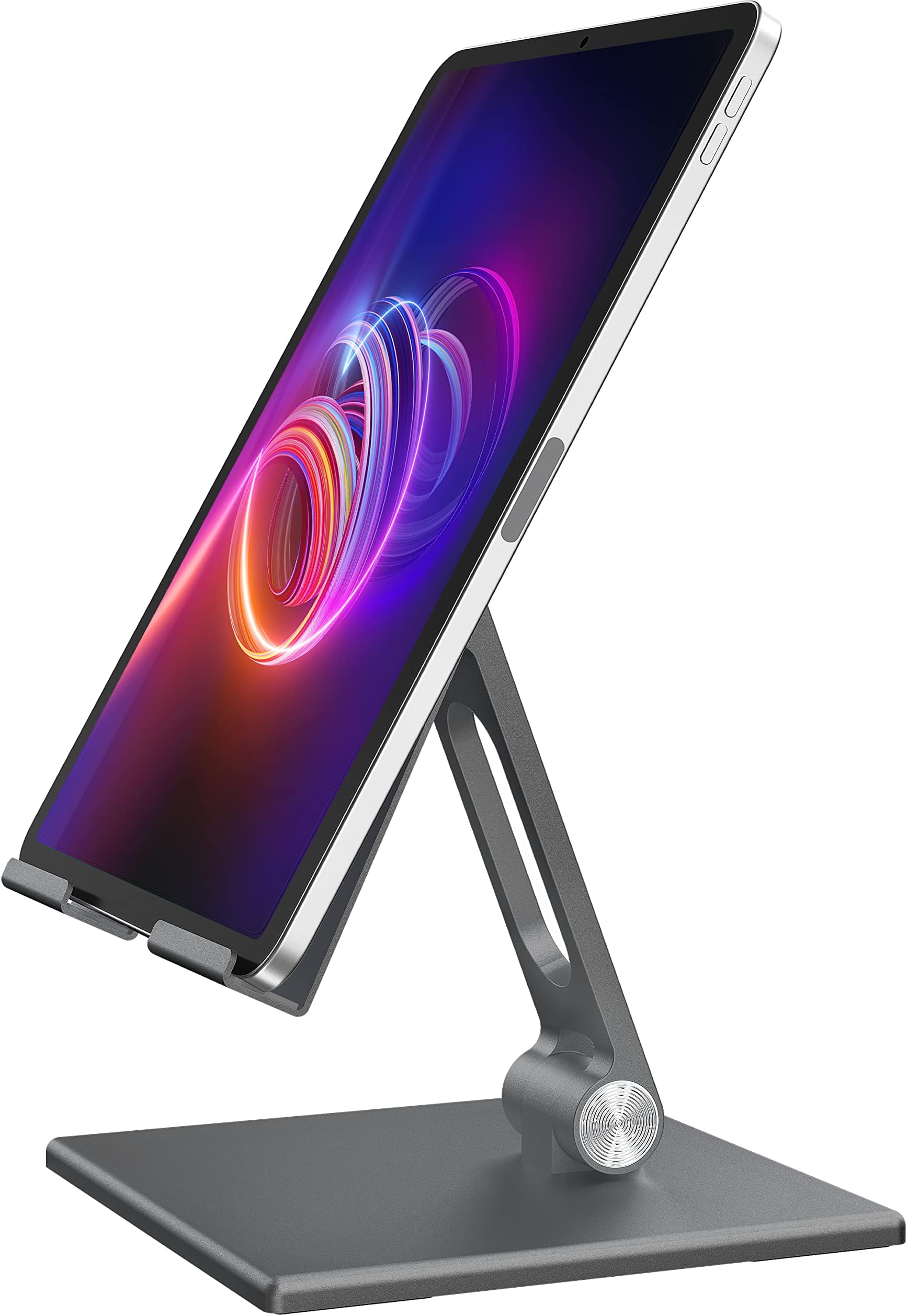 Amazon.com: ALASHI Tablet Stand - Foldable, Adjustable Height, Multi ...