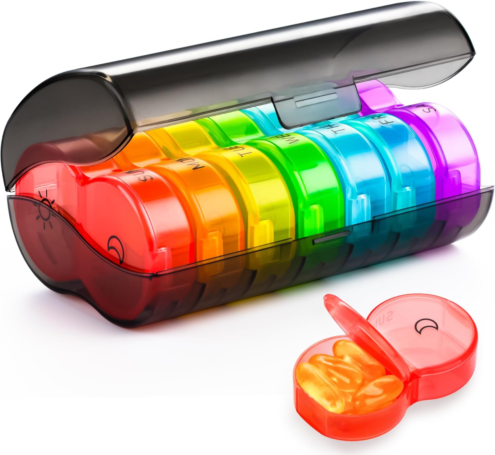 Amazon.com: 31 Days Pill Organizer Monthly Pill Box Organizer with 32 ...