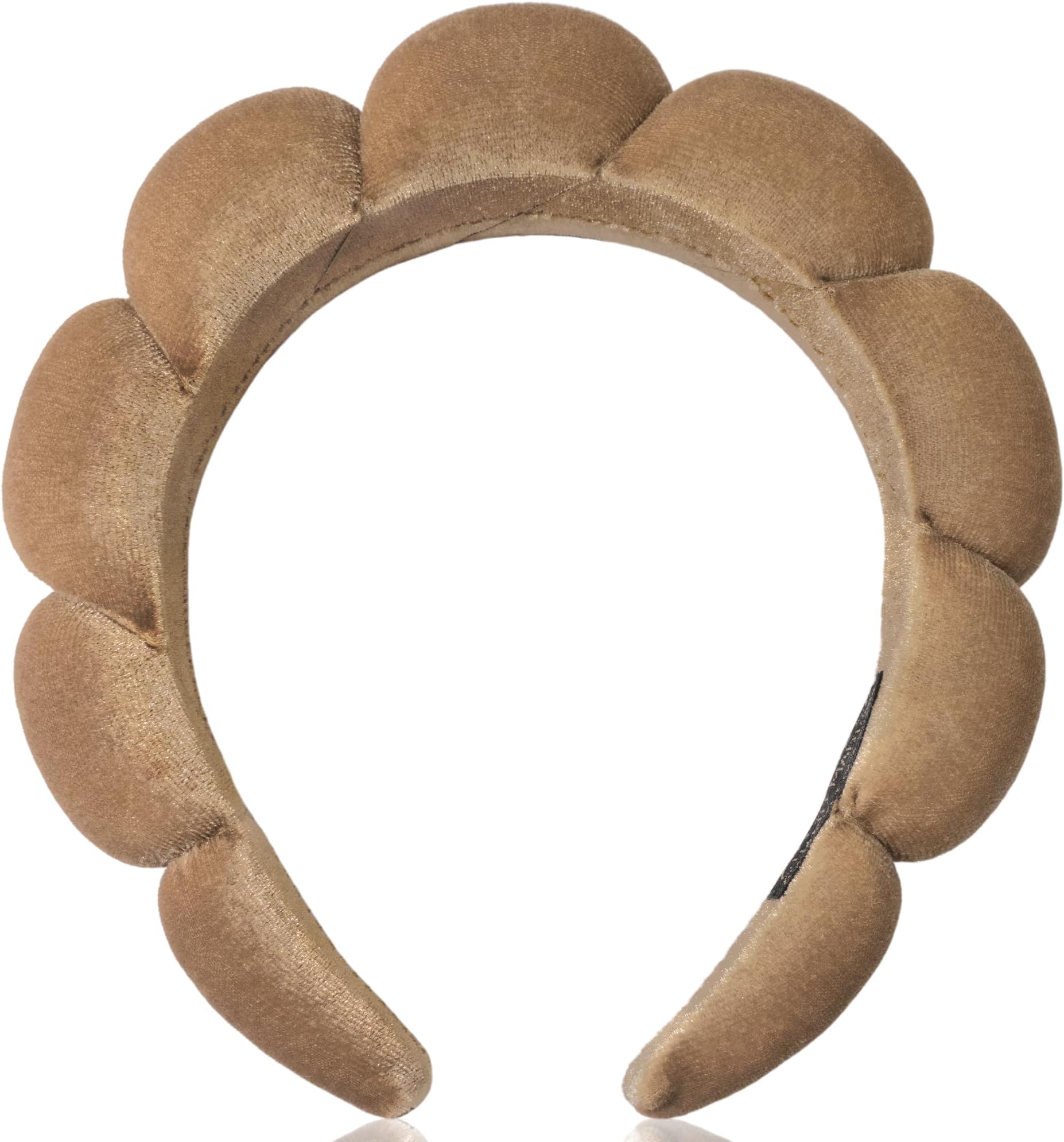 Amazon.com : Ayesha Brown Spa Headband for Washing Face Sponge Makeup ...