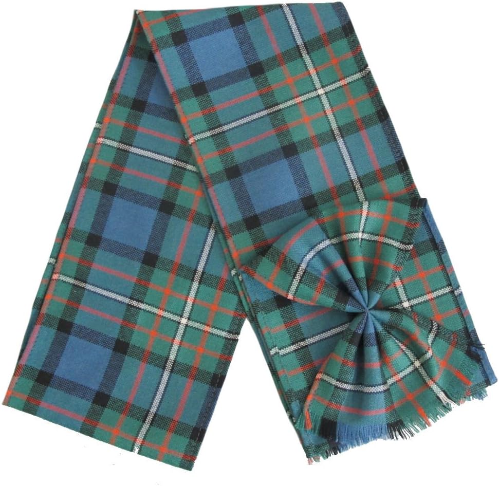 Ingles Buchan Wool Ferguson Ancient Tartan Minisash with Rosette at ...