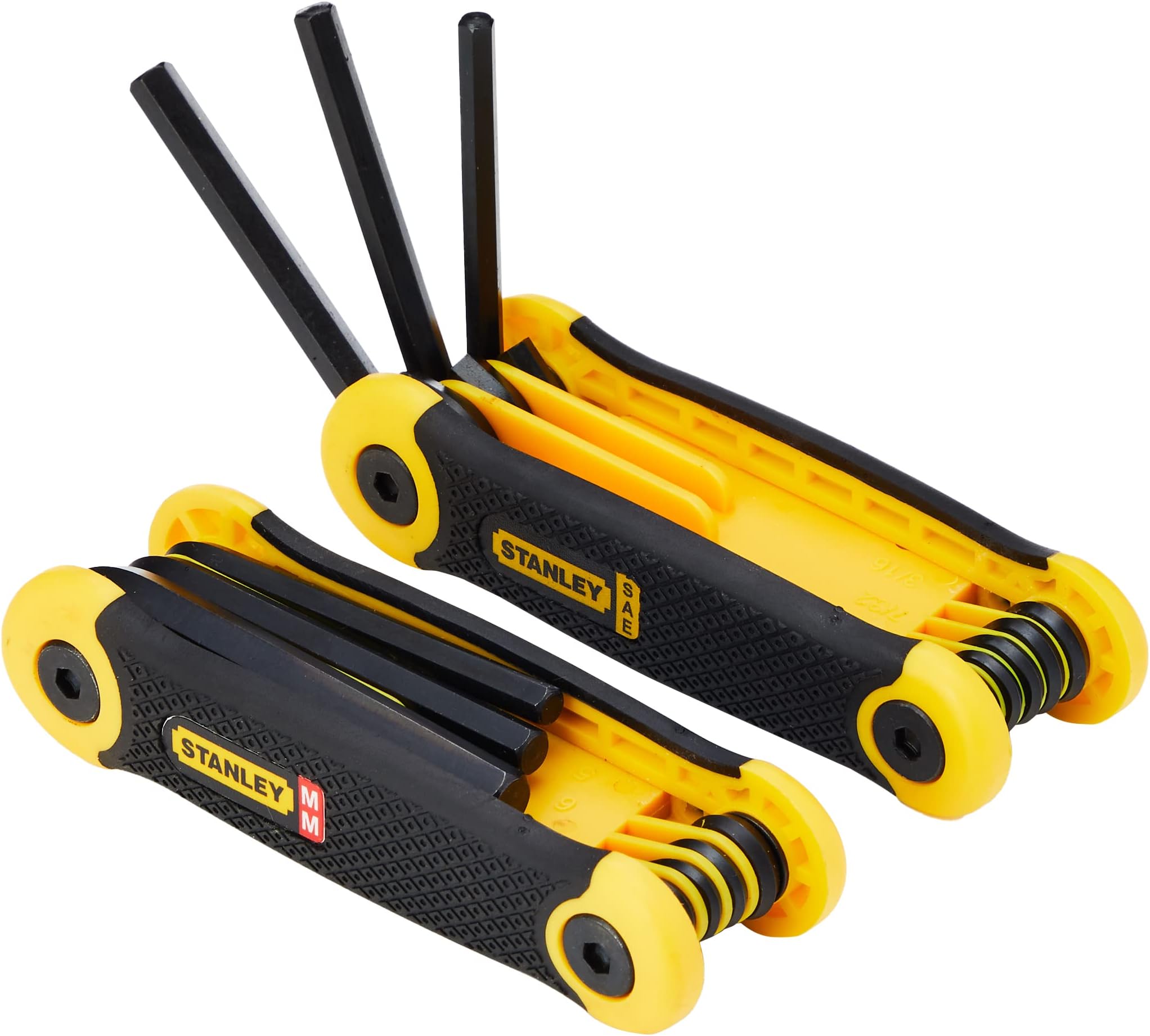 Stanley 269267 Folding Hex Key Set - Imperial (17 Pieces), Silver ...