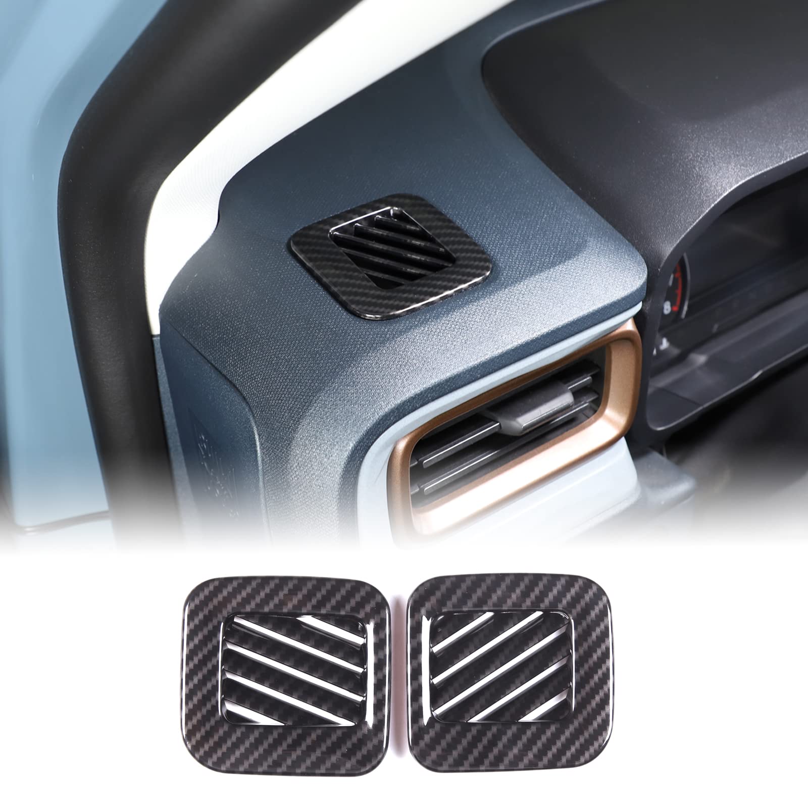 Amazon.com: Car Dashboard Side Air Outlet Frame Compatible with Ford ...