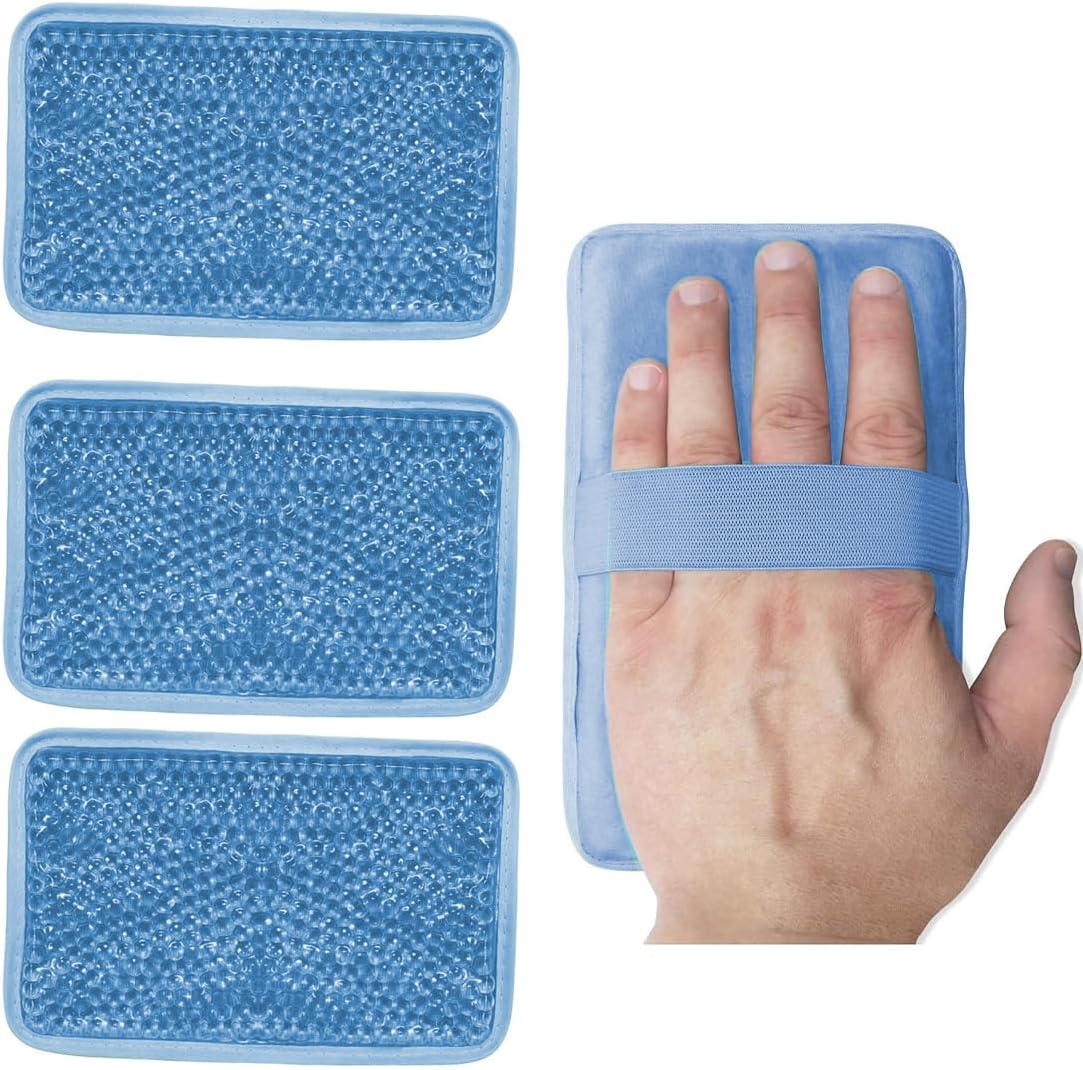 Amazon.com: Ice Pack, Hot or Cold Pack Gel Bead and Back Flexible Cold ...