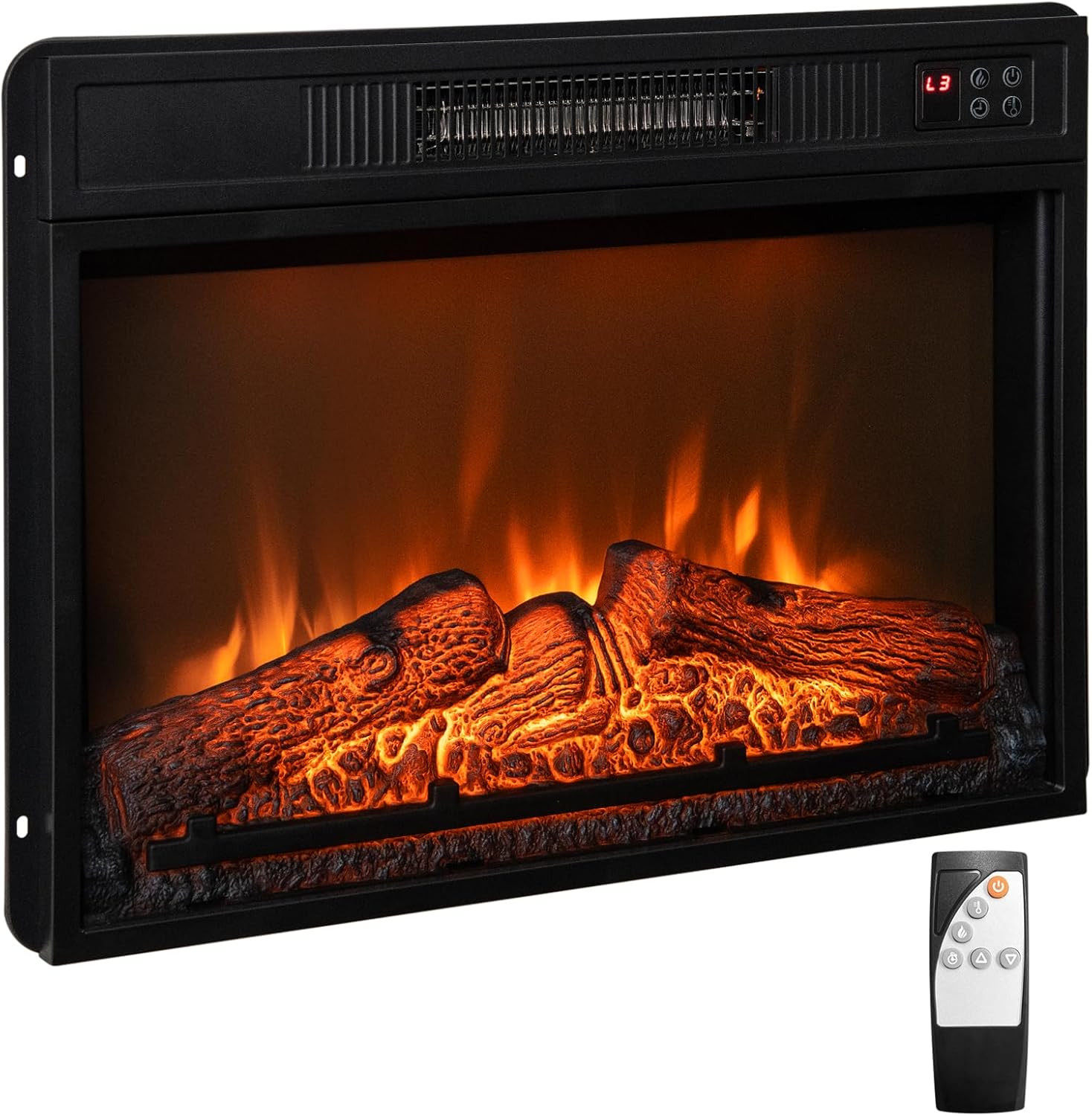 Amazon.com: ORALNER Electric Fireplace Insert 23 Inch, Recessed ...