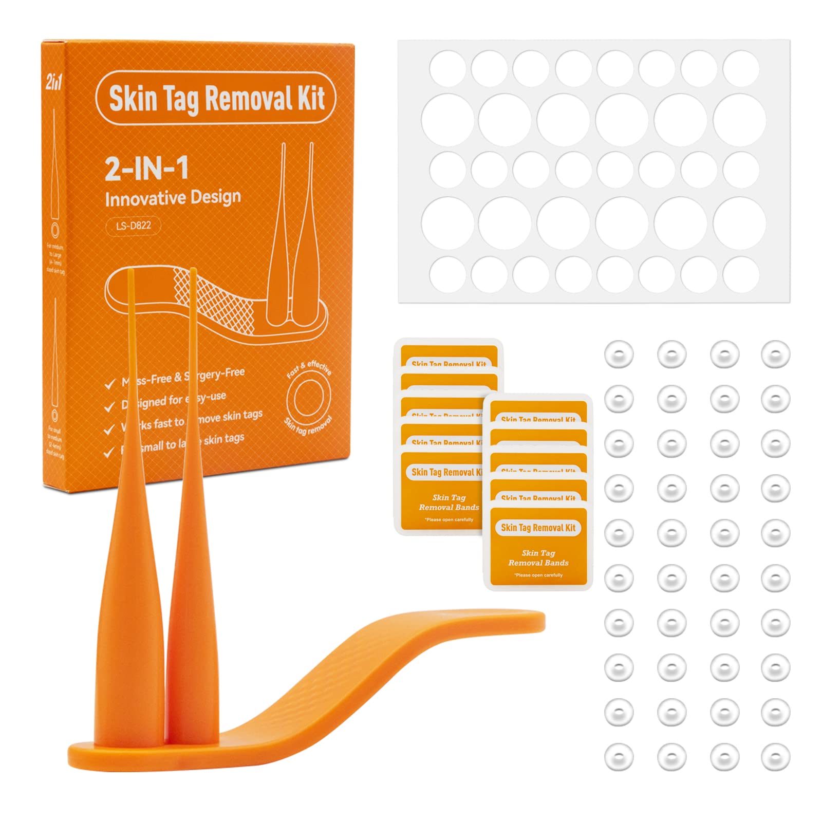 Buy O-CONN Skin Tag Remover Kit New 2022 Skin Tag Remover Patch Skin ...