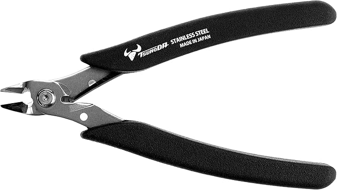 Amazon | ツノダ(TSUNODA) king TTC 極薄刃ニッパー 片刃 140mm SKN-140 | 標準ニッパ