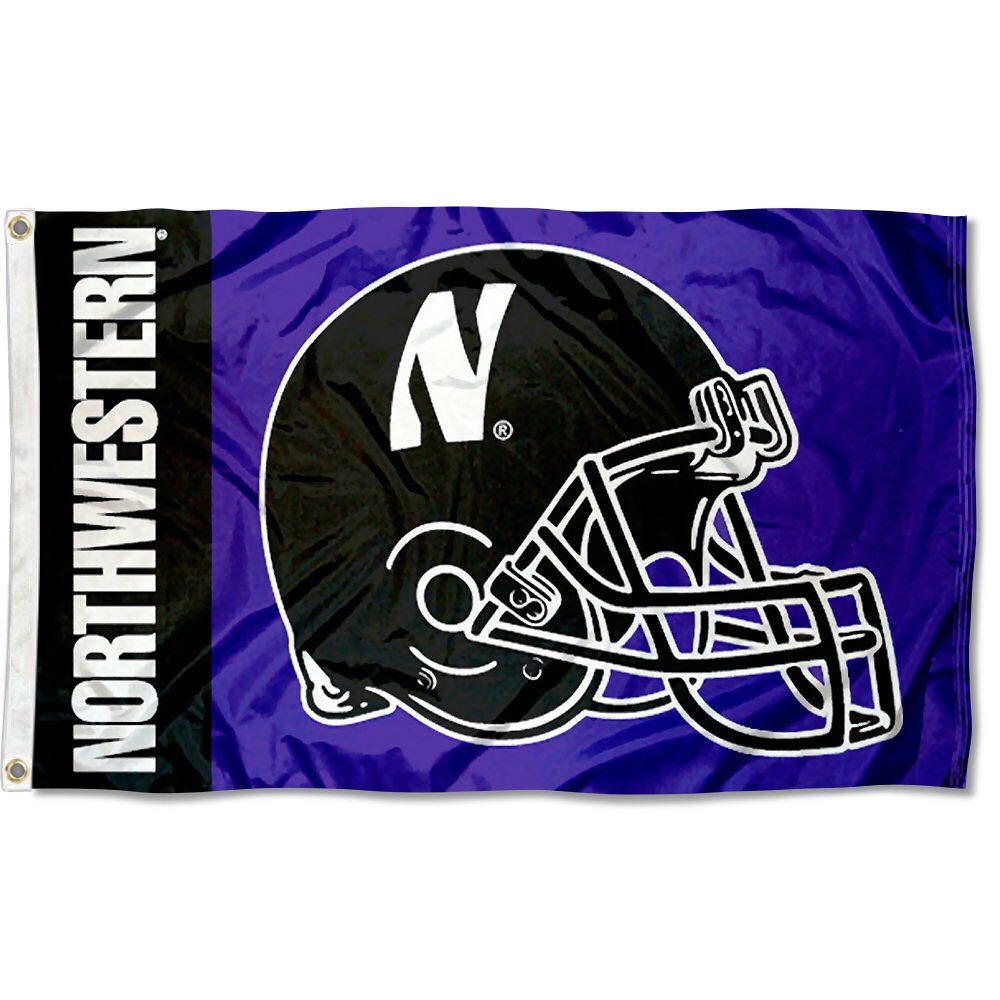 Northwestern University Football Helmet. Northwestern Football's