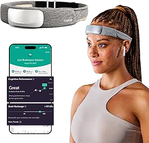 Muse S Athena: The Brain Sensing Headband - Neurofeedback Devices for Meditation Tracking and ...