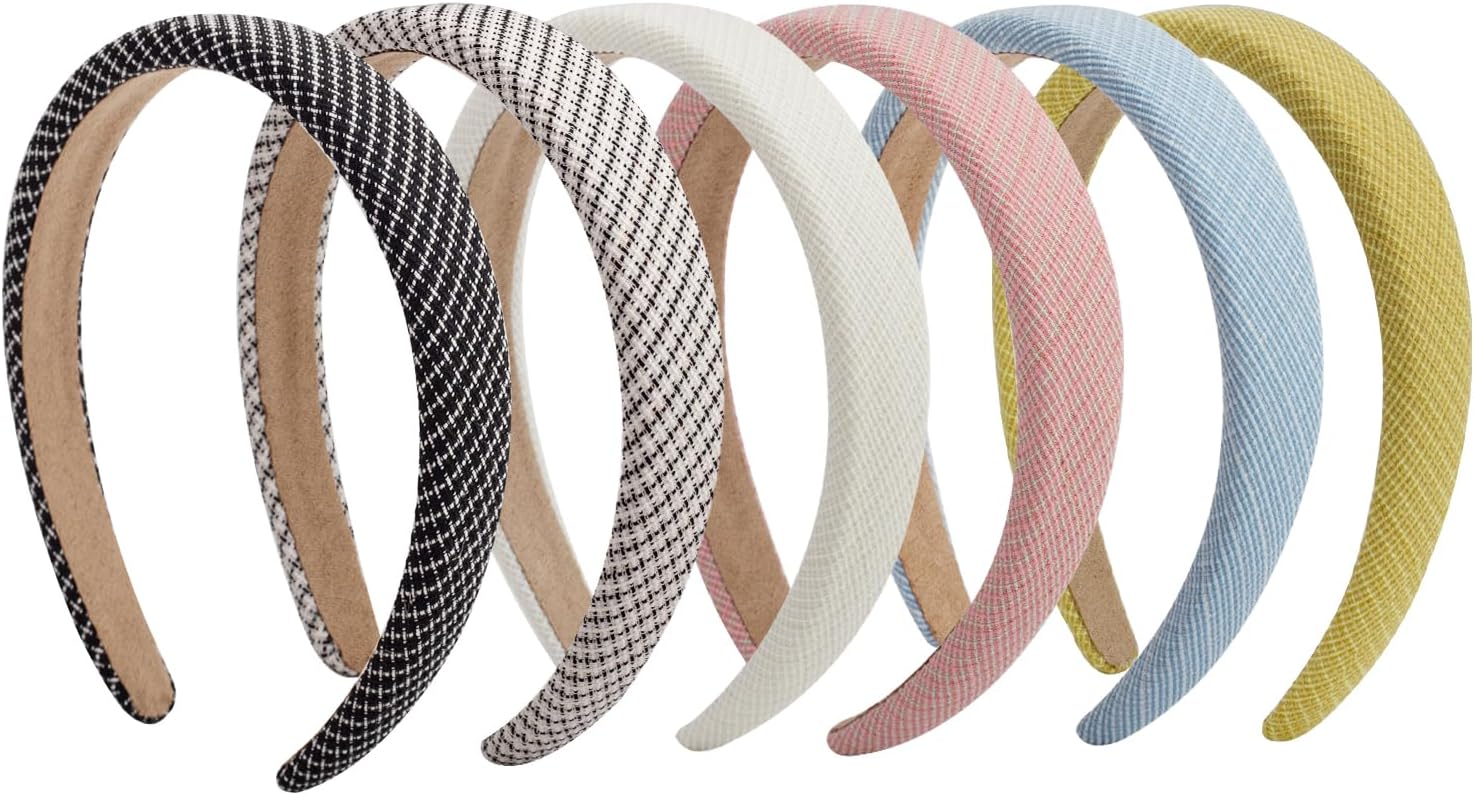 Amazon.com : LAPOHI 8 PCS Soft Simple Headbands Women Comfortable ...