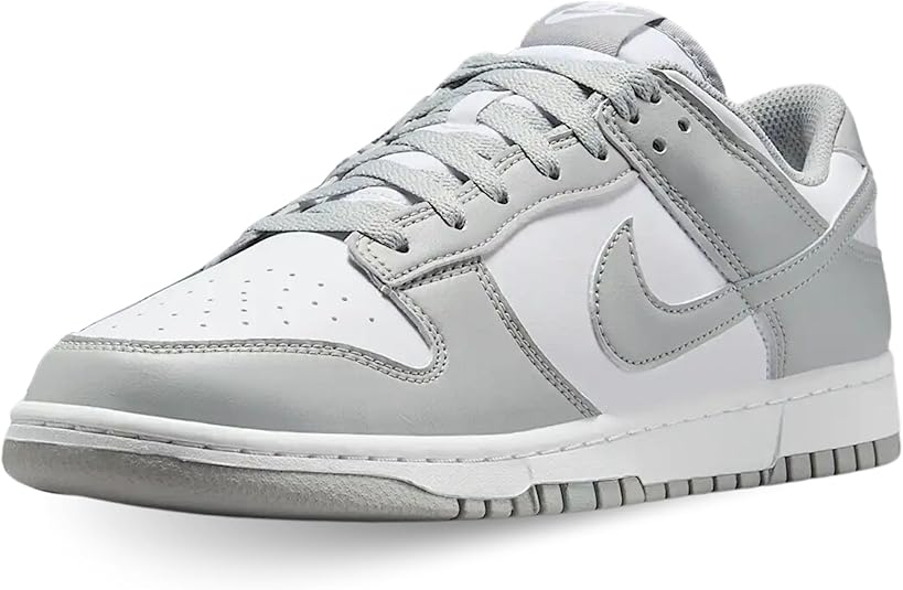 Amazon.com | White Light Smoke Grey Nike Dunk Low | Fashion Sneakers