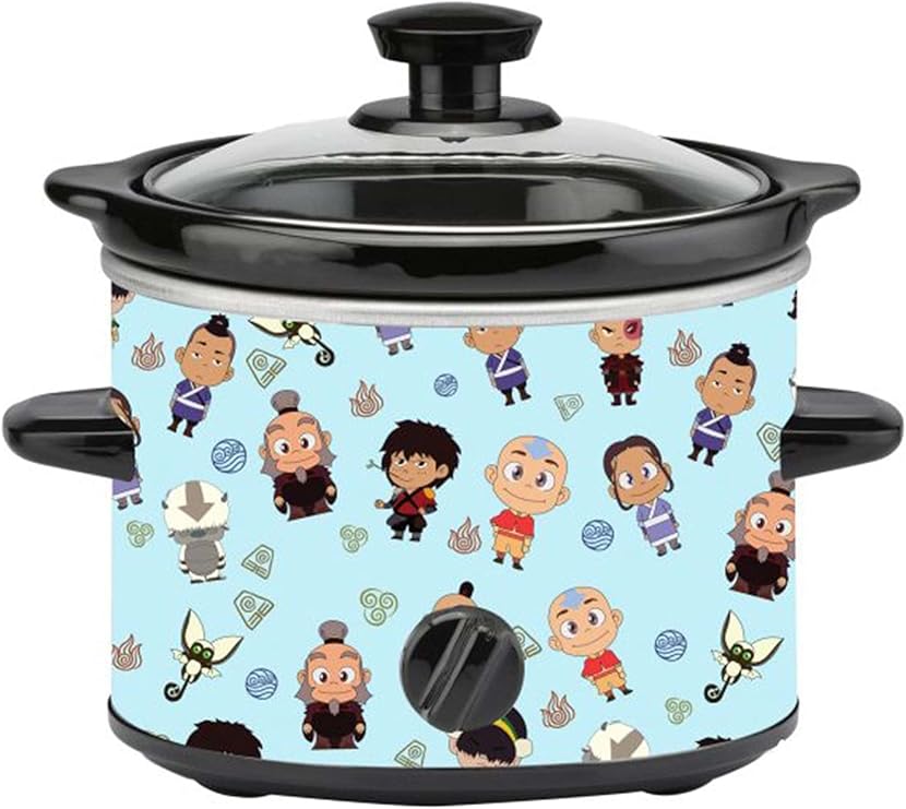 Amazon.com: Surreal Entertainment Avatar Chibi 2QT Slow Cooker Standard ...