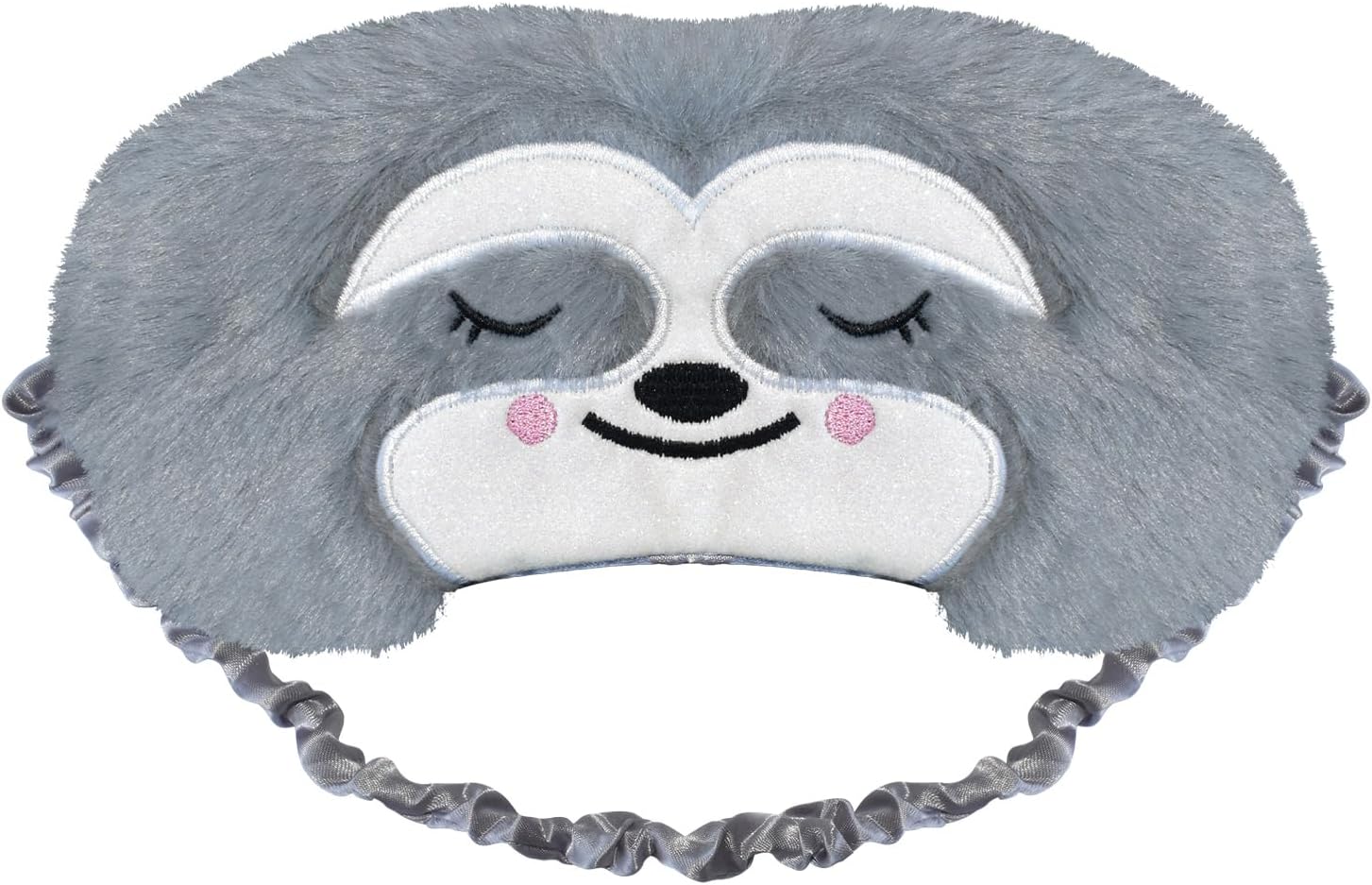 Amazon.com: Cute Sloth Eye Mask for Sleeping Cartoon Animal Sleep Mask ...