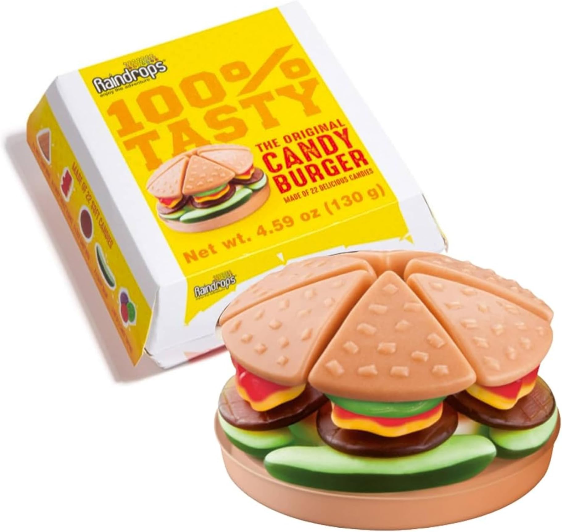 Amazon.com : Raindrop S Candy Gummy Burger, 4.59 Ounces : Grocery ...