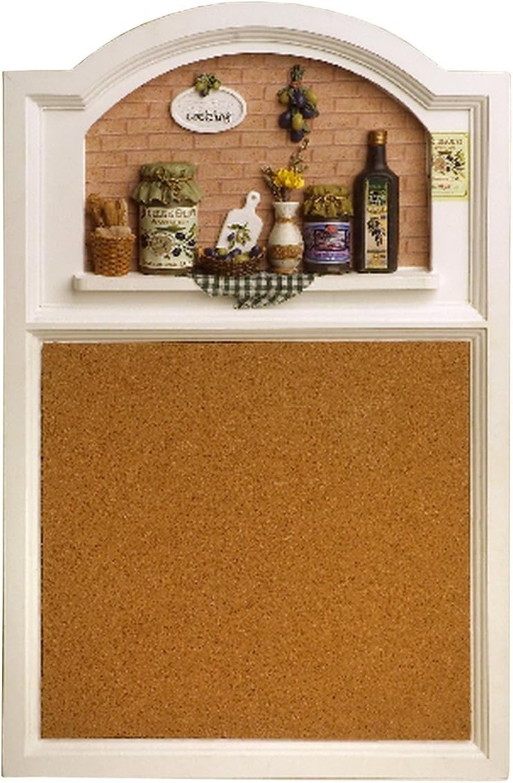 3D Retro Kitchen Memo Note Reminder Pinboard 520 x 330mm : Amazon.co.uk ...