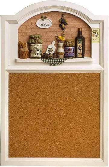 3D Retro Kitchen Memo Note Reminder Pinboard 520 x 330mm : Amazon.co.uk ...