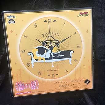 Amazon.co.jp: Monogatari Series Clear Wall Clock Shinobu Oshino : Home ...