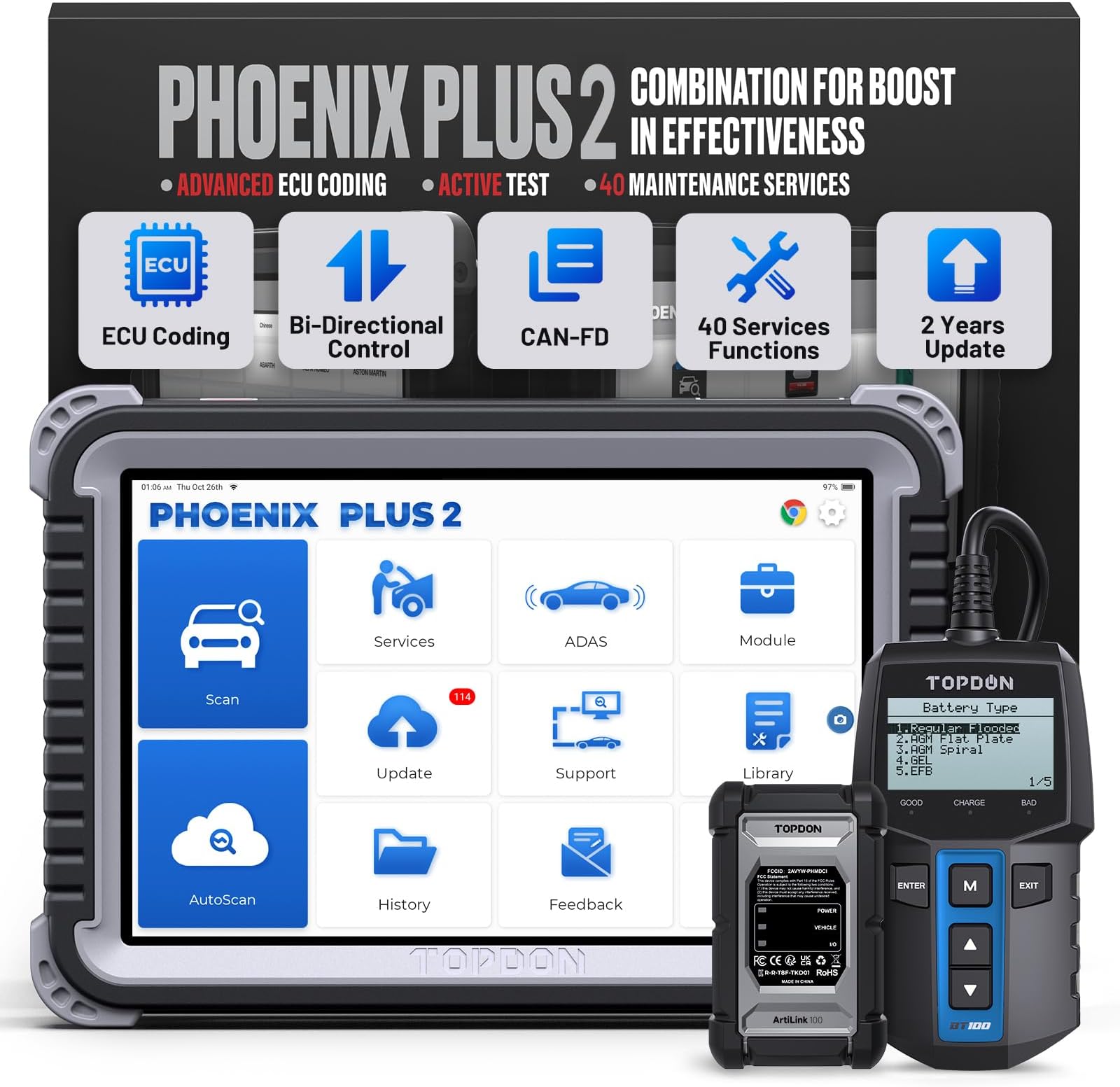 Amazon.com: Bosch Automotive Tools 3970 ADS 625 Professional Diagnostic ...