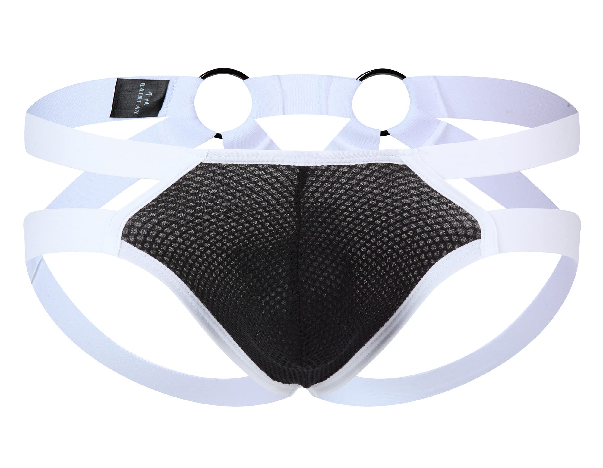 Buy Men's Jockstrap Mesh G-String Thong Athletic Supporter Briefs Sexy ...