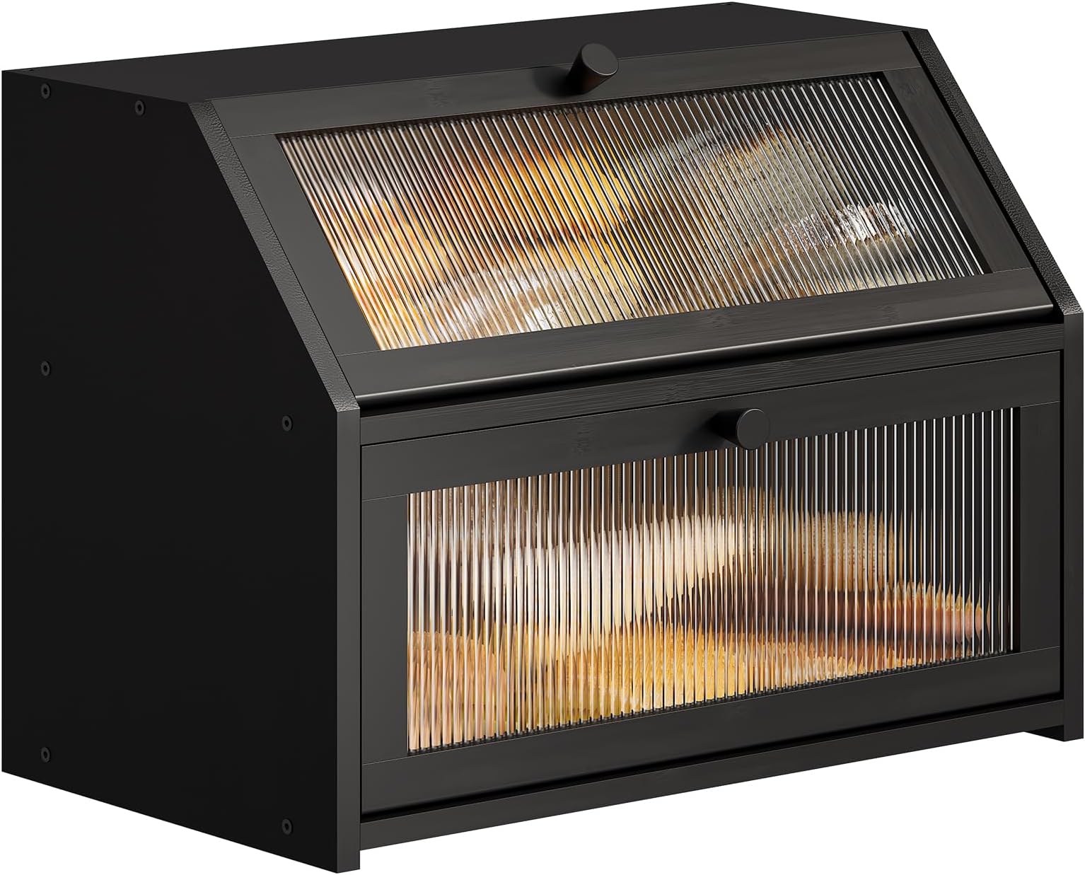 Amazon.com: Corner Bread Box –Extra Large Bread Box for Bread Storage ...