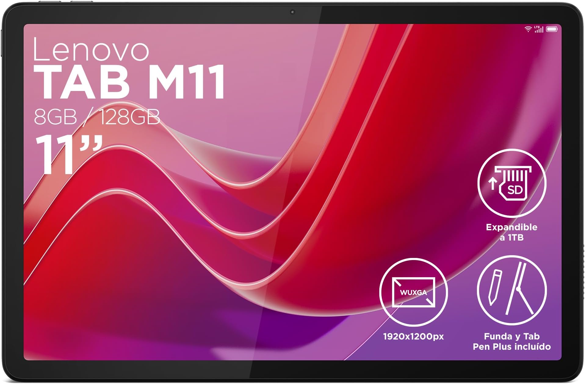Lenovo Tab P11 Gen2 | 11.5" Mediatek Helio 2K 6GB RAM, 128GB Almacenamiento | Teclado y Pluma ...