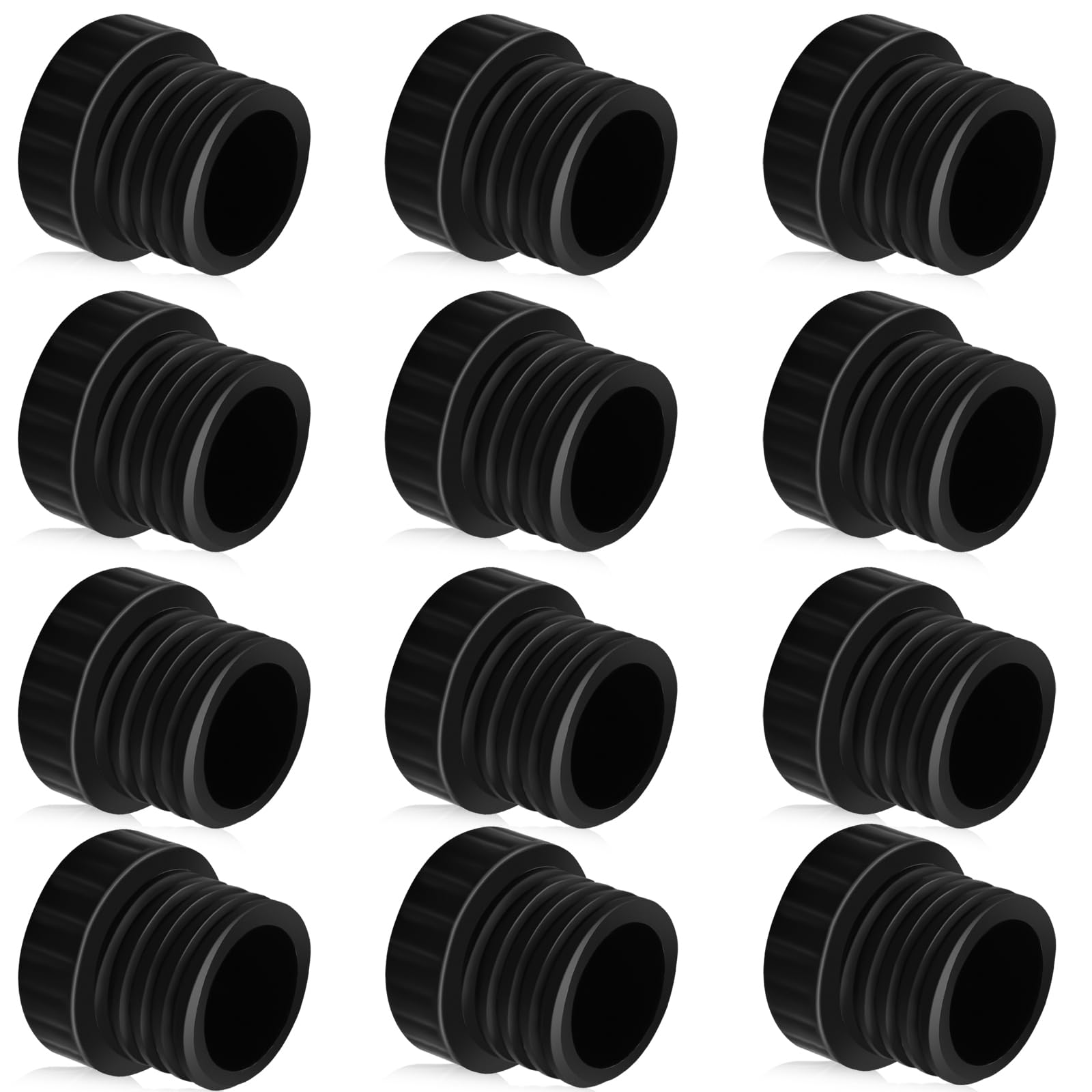 12Pcs Light Bulb Socket Cover, Light Socket Safety Cap Plugs for String ...