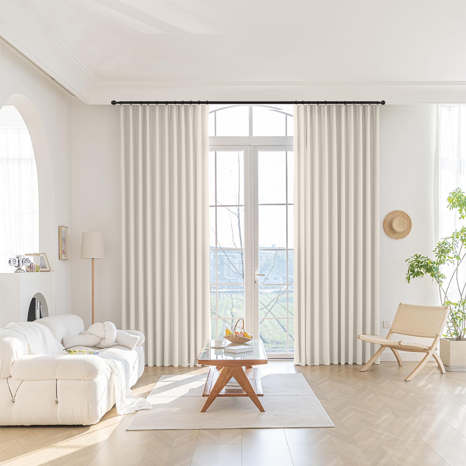 Drapes For Traverse Rods How And When To Use Traverse Curtain Rods By