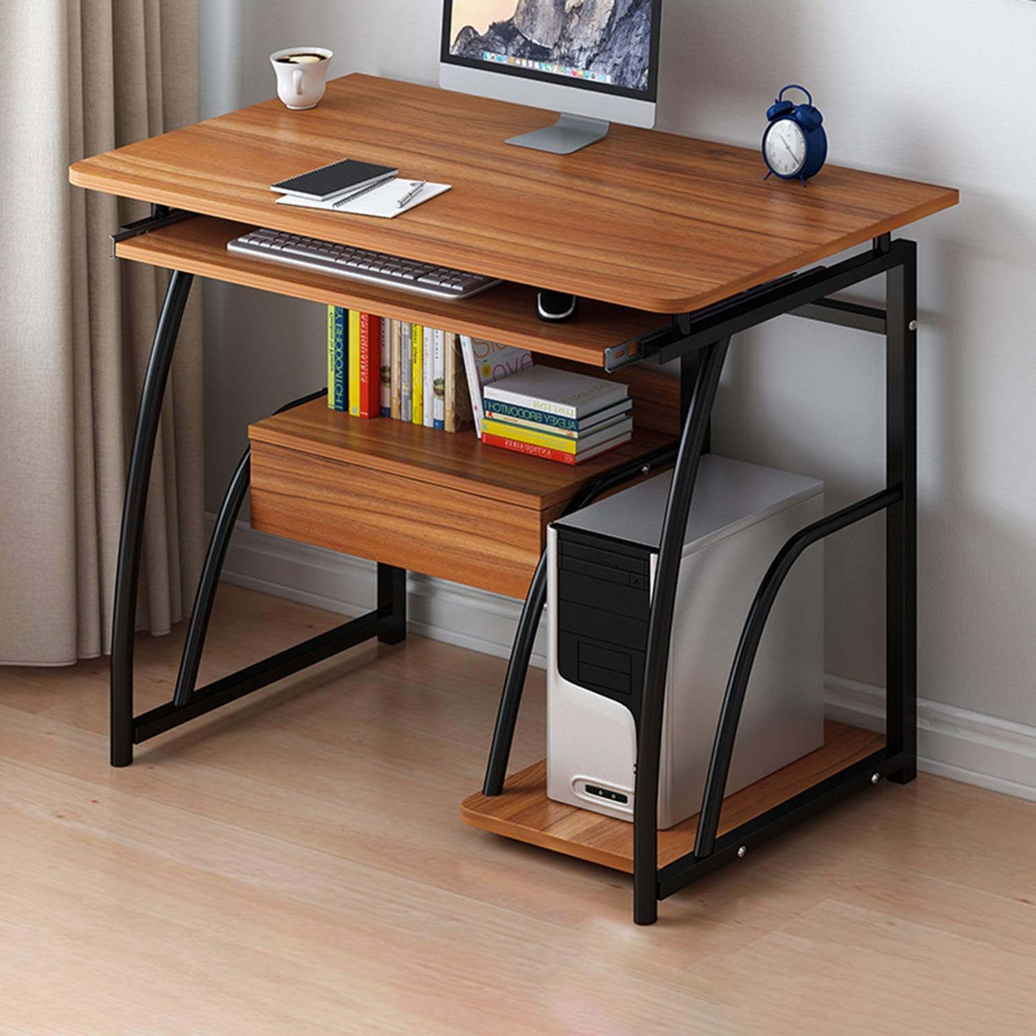 Amazon.com: Home Computer Desk Desk Modern Computer Desk Workstation ...