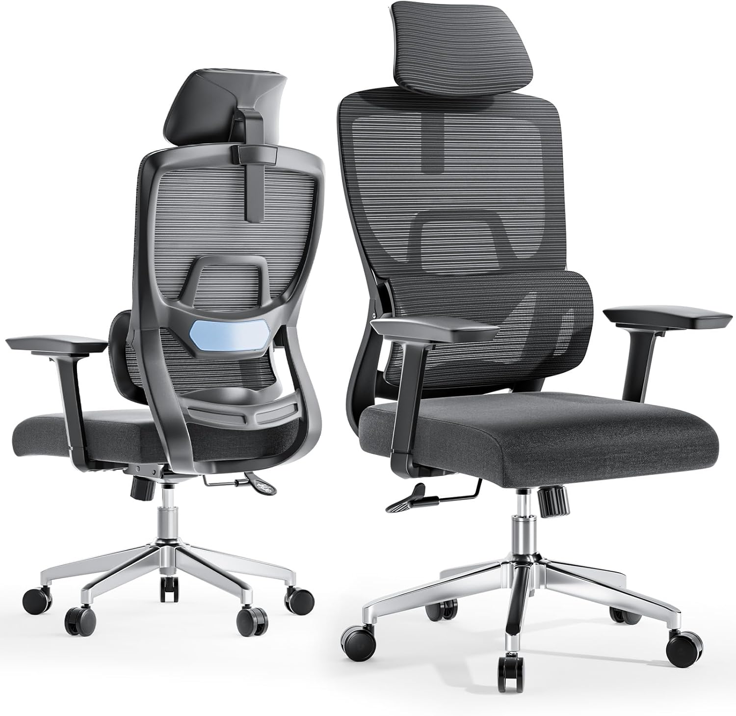 Amazon.com: YILQQPER Ergonomic Office Chair with Adaptive Lumbar ...