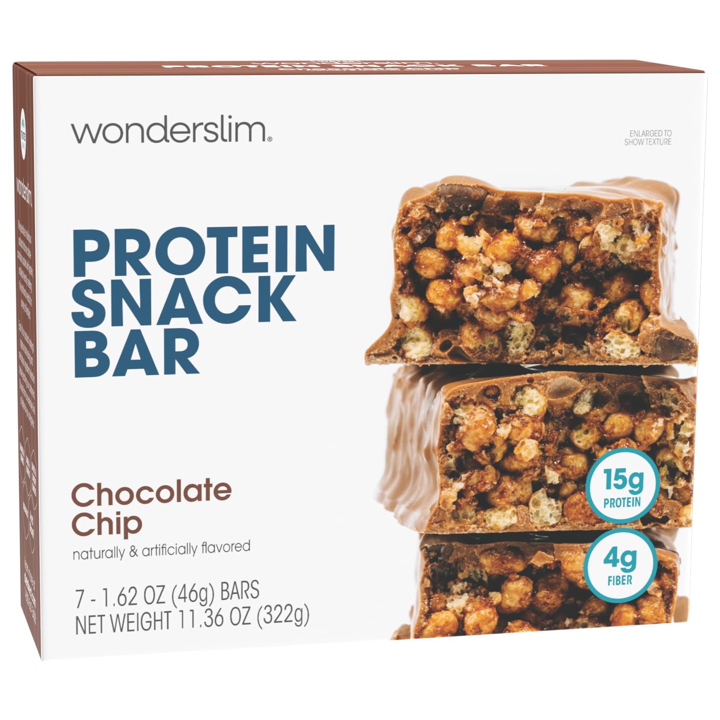 Snapklik.com : WonderSlim Protein Snack Bar, Chocolate Chip