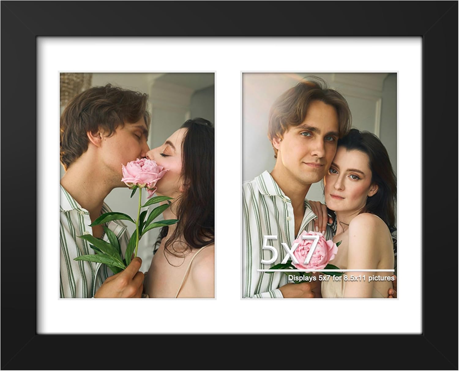 Amazon.com - DUENPY 8.5x11 Double 5x7 Picture Frame Double Picture ...