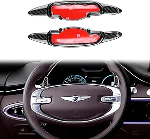 Amazon.com: JUPIZEUS Real Carbon Fiber, Compatible with Hyundai ...