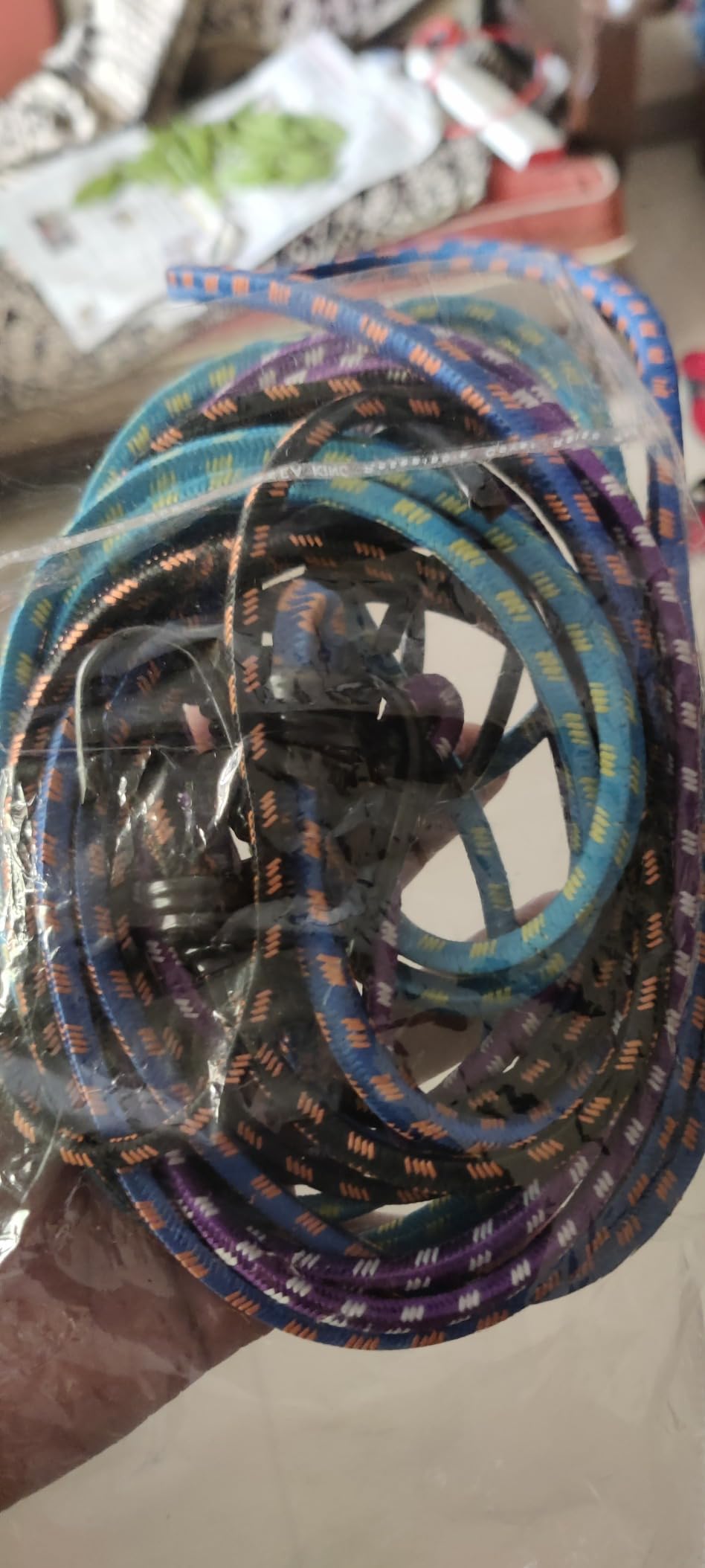 Inkkwood Strength Stretchable Elastic Rope/Bungee Cord for Hanging ...