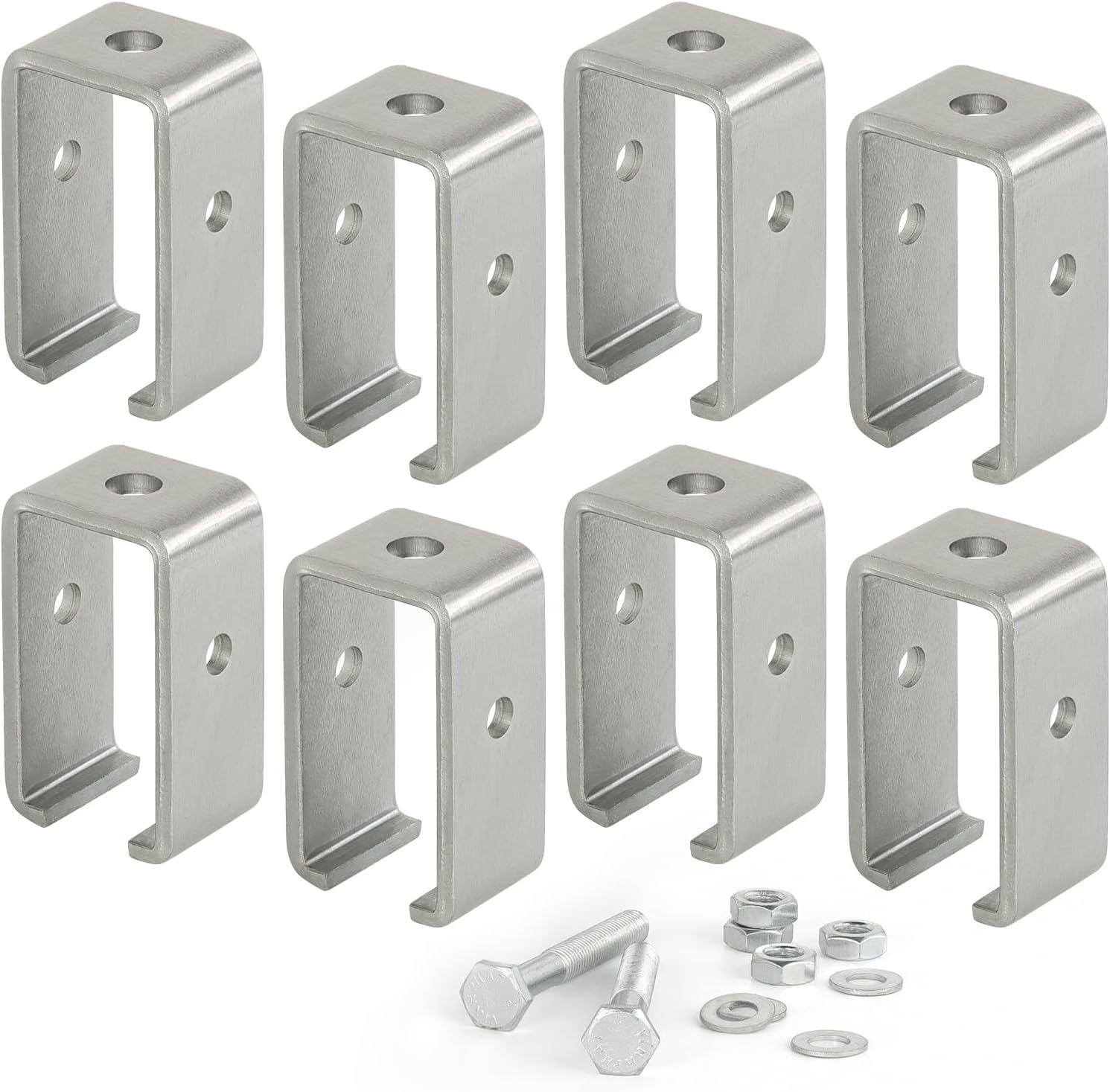 Amazon.com: Channel Trolley Track Hanger Bracket, Intermediate Support ...