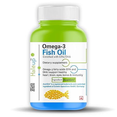 (AVAILOM ®) Germany Omega 3 Fish Oil Capsules1000 mg | Enriched with ...