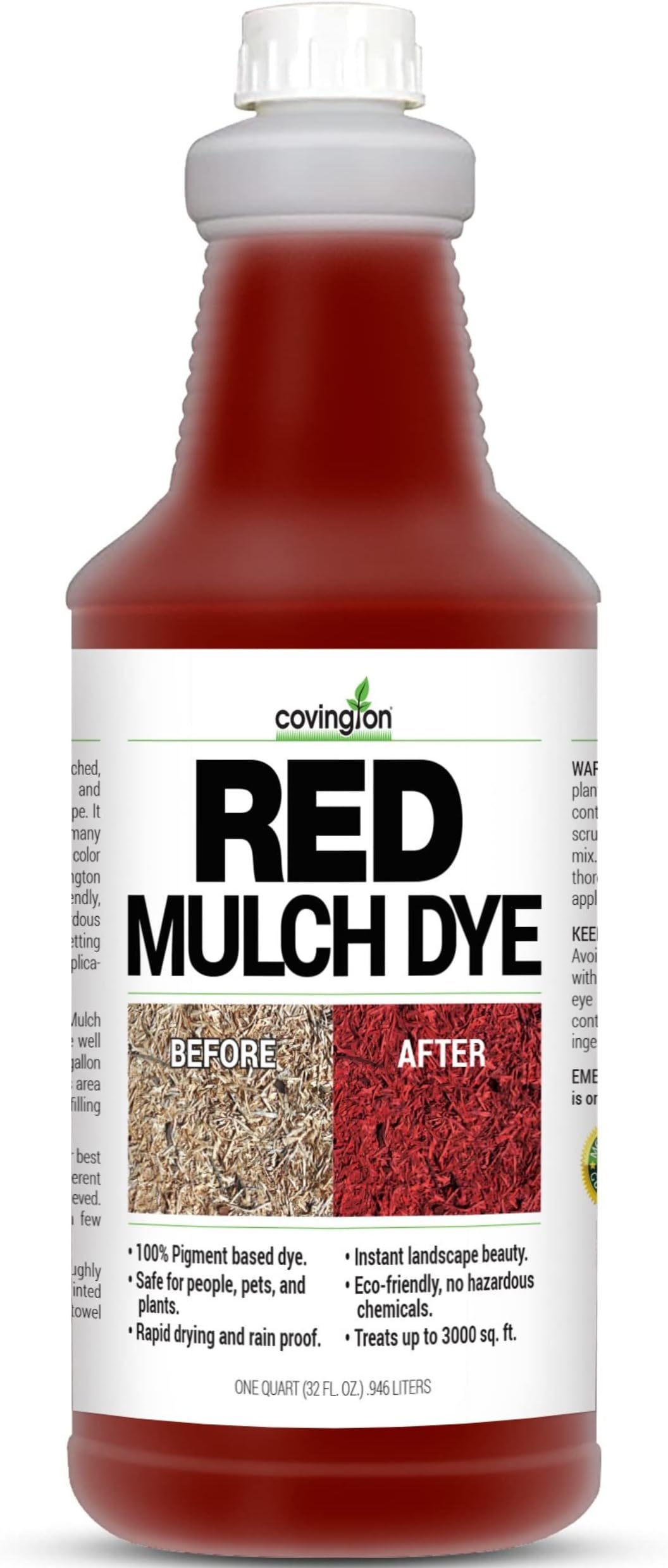 Amazon.com : Peach Country Premium Red Mulch Color Concentrate - 11,200 ...