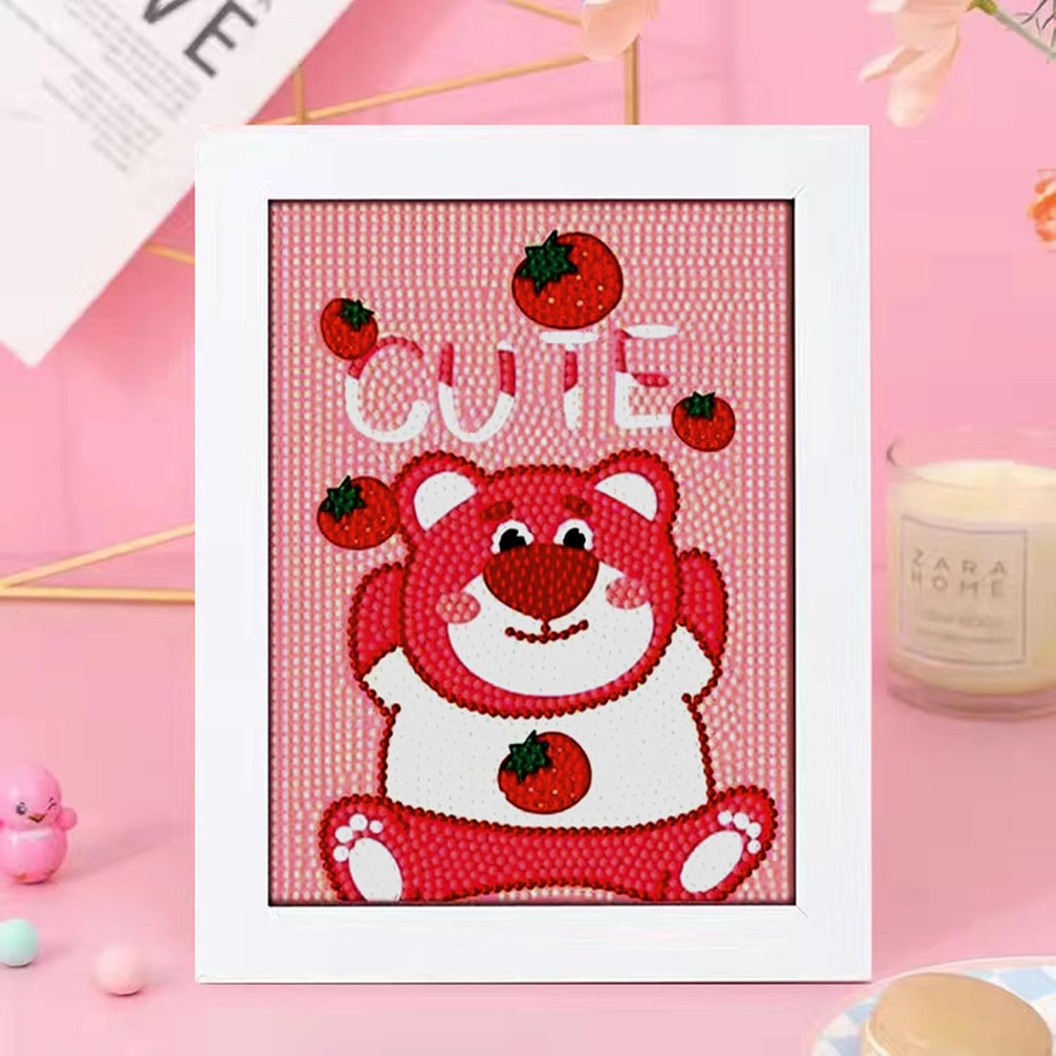 Amazon.com: 5D Diamond Painting Art Kit for Adult Kid Beginner-DIY ...