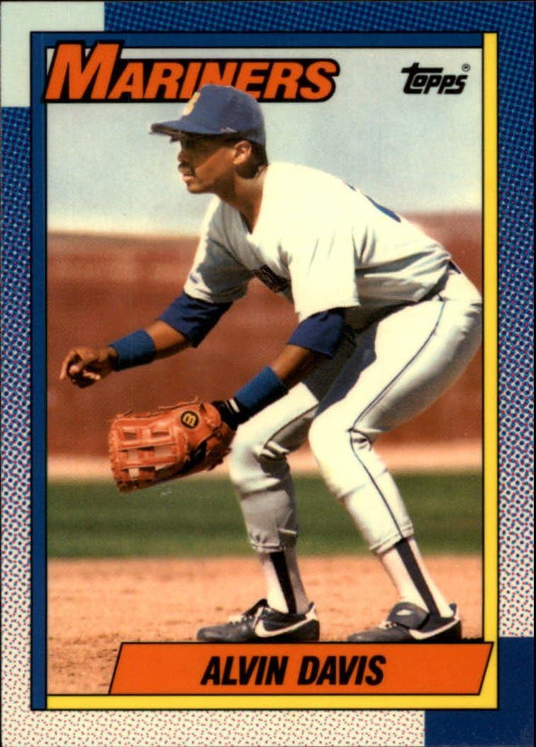 Amazon.com: 1990 Topps Tiffany #373 Alvin Davis MLB Baseball Trading ...